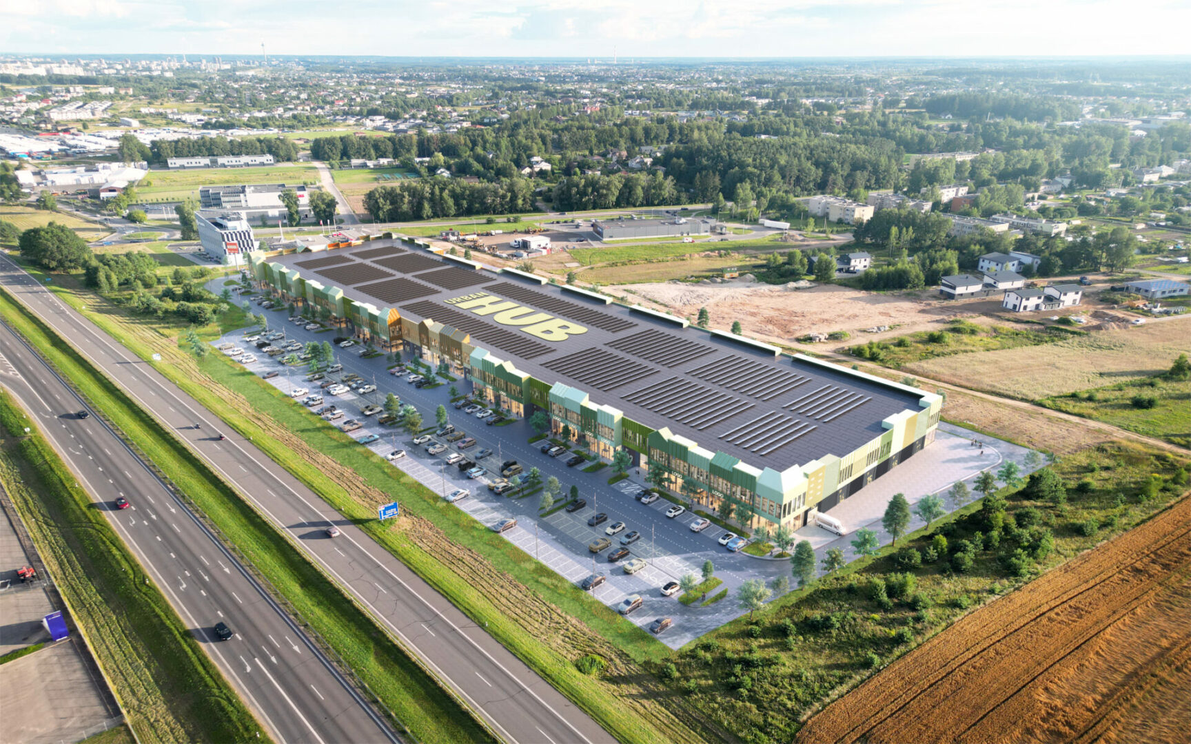 A look into Urban HUB, a commerce and logistics campus opening in ...