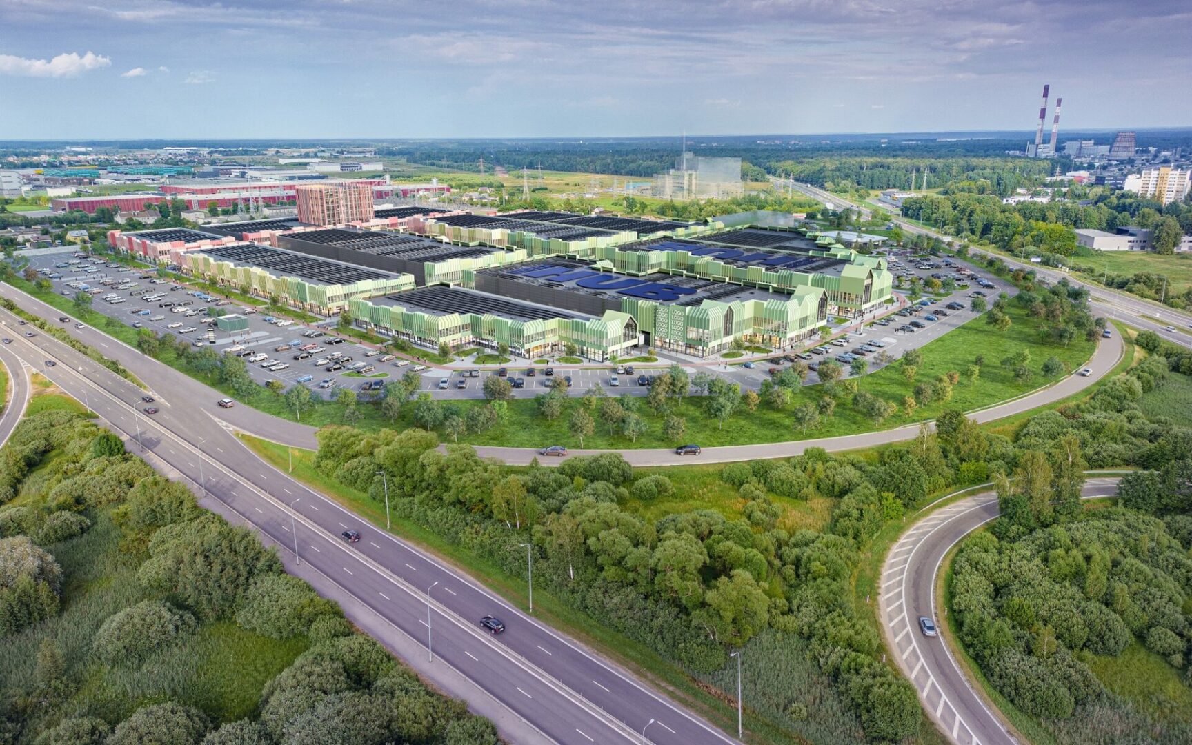 Didžiausio Baltijos regione daugiafunkcio miestelio „Urban HUB ...