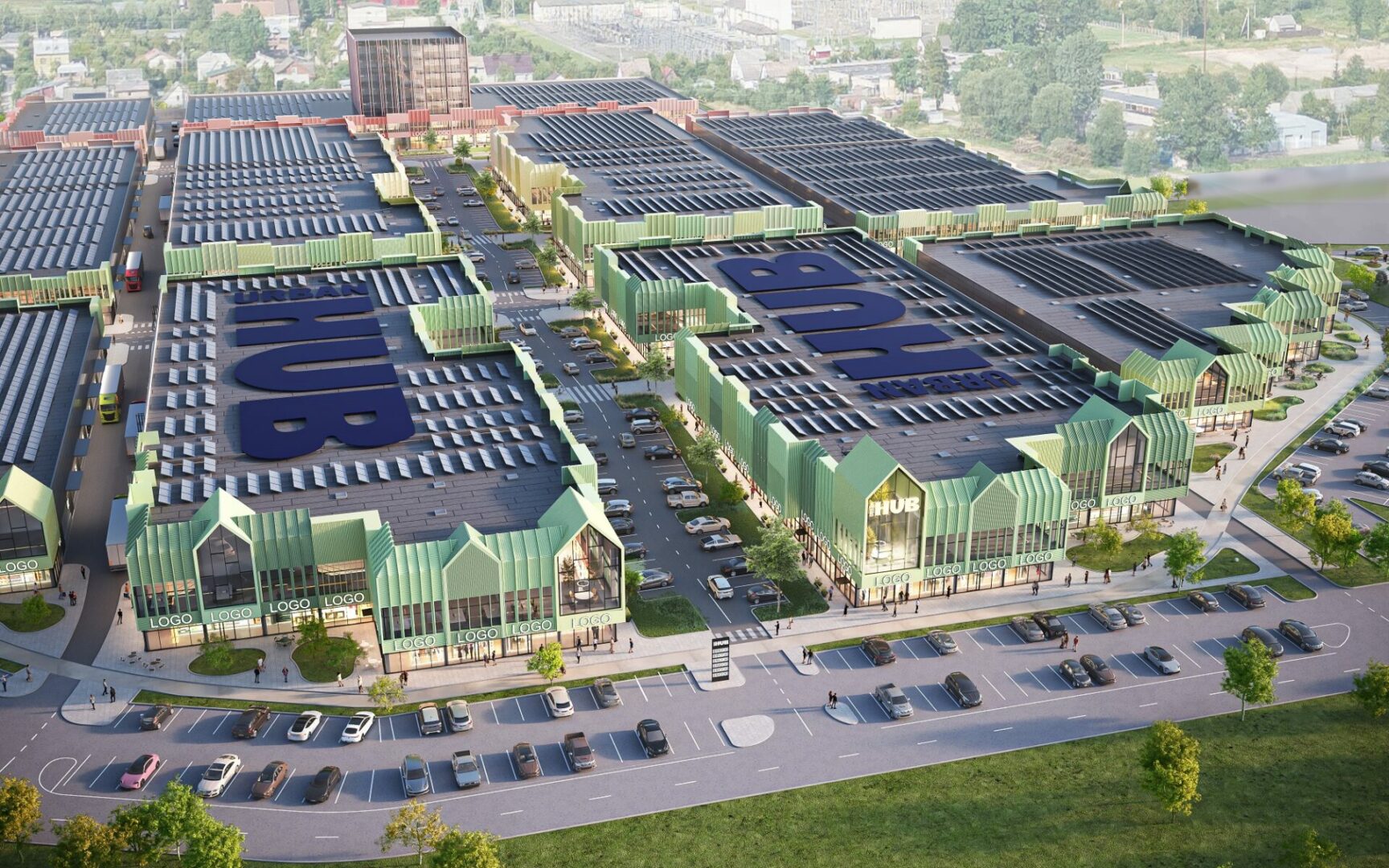 Didžiausio Baltijos regione daugiafunkcio miestelio „Urban HUB ...